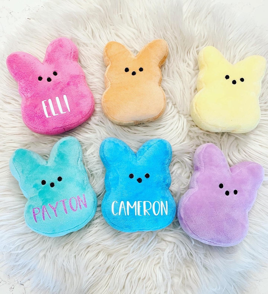Easter Basket | Peeps Bunny | Personalized Easter | Baby | Toddler ...