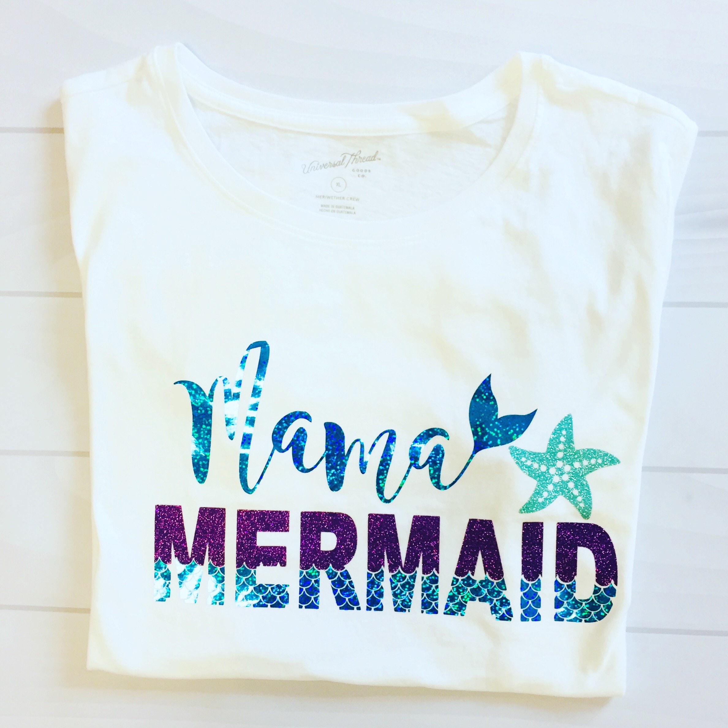 Mama Mermaid Shirt | Tee | Top | Custom Family Shirt - Etsy