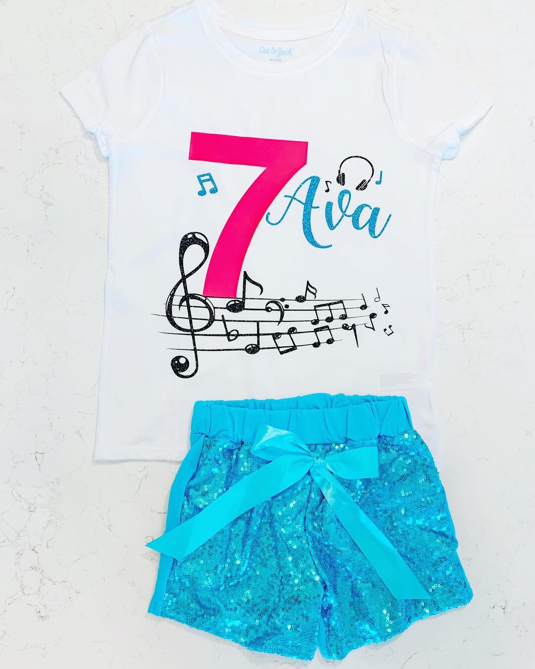 Girl's Birthday | Music | Tick-tock | Musical | Personalized | Seven ...