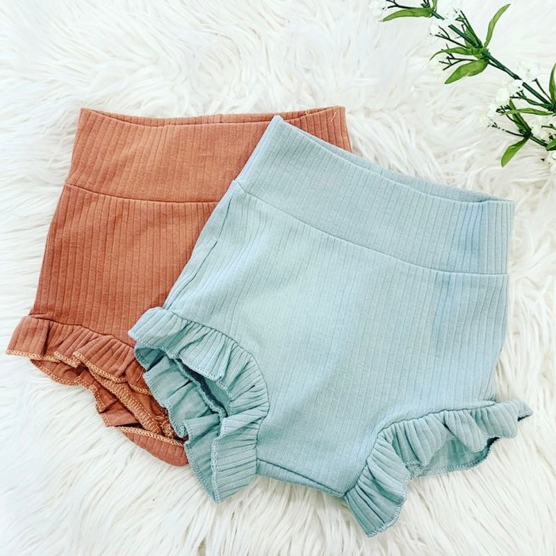 Ruffle Shorts - Etsy