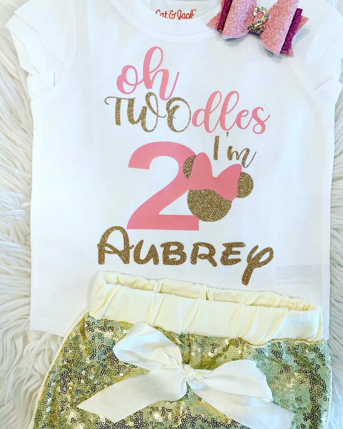 Minnie Mouse I'm Twodles Two Second 2nd Birthday - Etsy