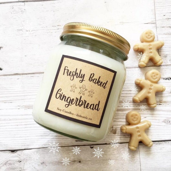 Gingerbread Candles - Etsy
