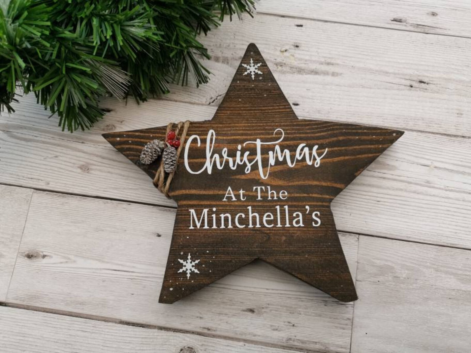Personalised Christmas Decor Christmas Sign Christmas | Etsy