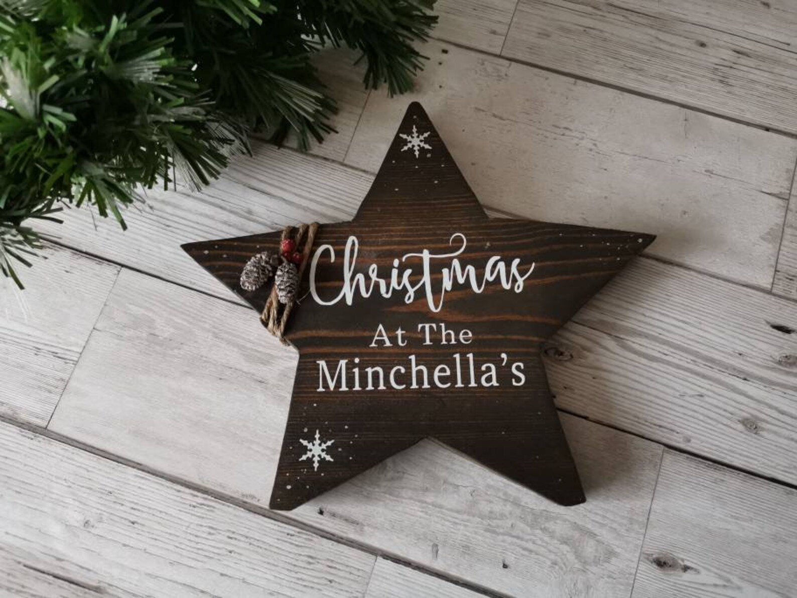 Personalised Christmas Decor Christmas Sign Christmas | Etsy