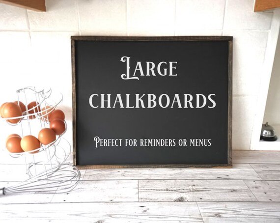 Diy Rustic Chalkboard Kitchen