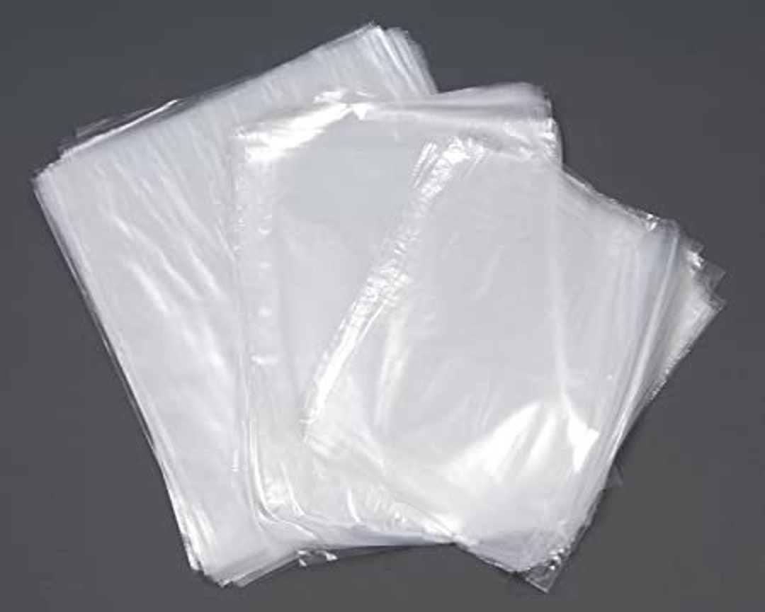 Clear Polythene Bags Heavy Duty 200 Gauge All Sizes Small Large Plastic ...