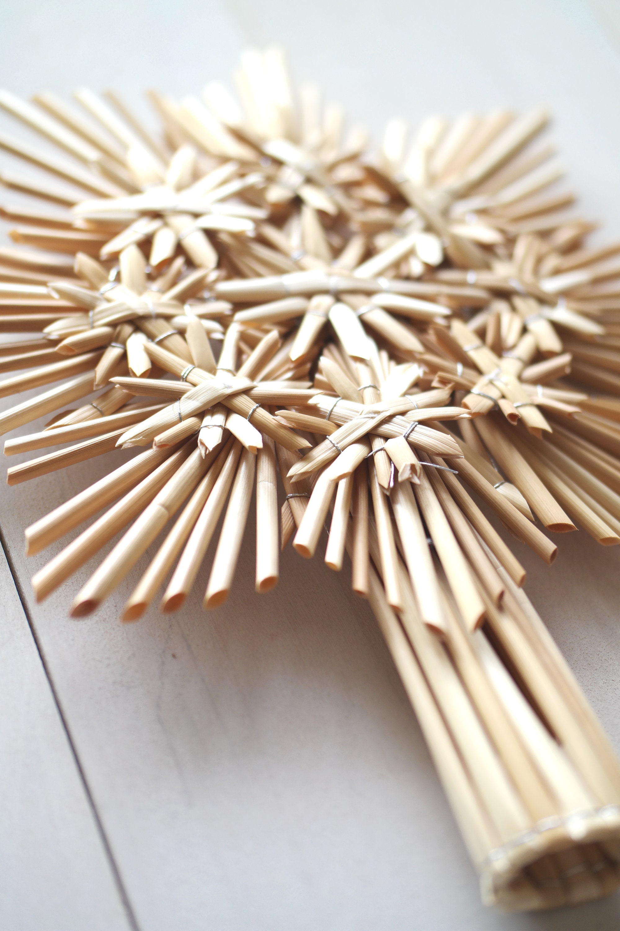 Christmas Tree Topper Christmas Straw Topper Rustic - Etsy