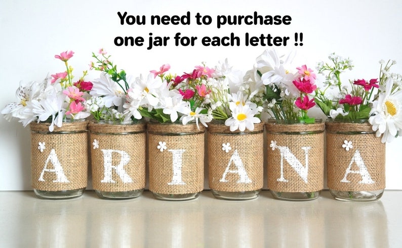 Personalized Baby Shower Centerpiece - Custom Baby Name - Baby Shower ...