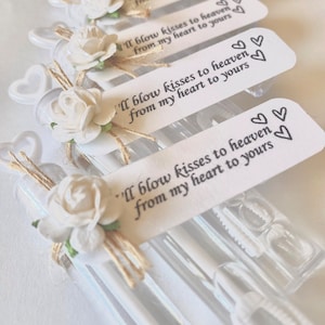 Memorial Service Favors, Celebration of Life, Funeral Favors, in Loving ...