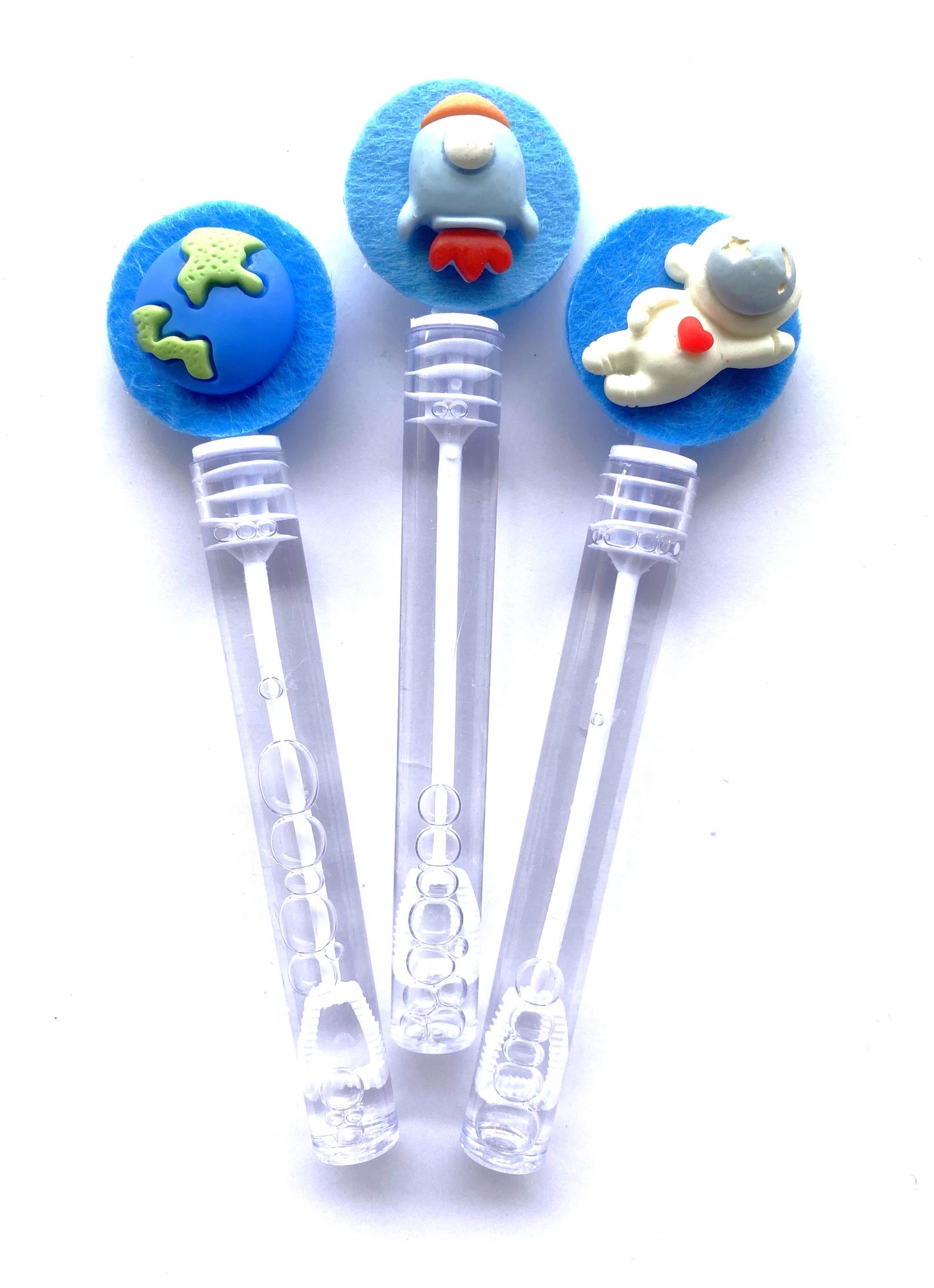 Rocket Ship Bubble Wands – Space Birthday Party Favors – Astronaut ...