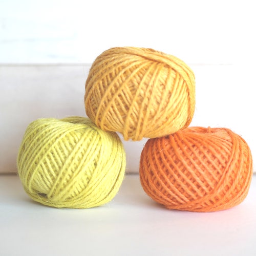 Jute Twine Rope String Colored Natural Hemp Cord - Etsy