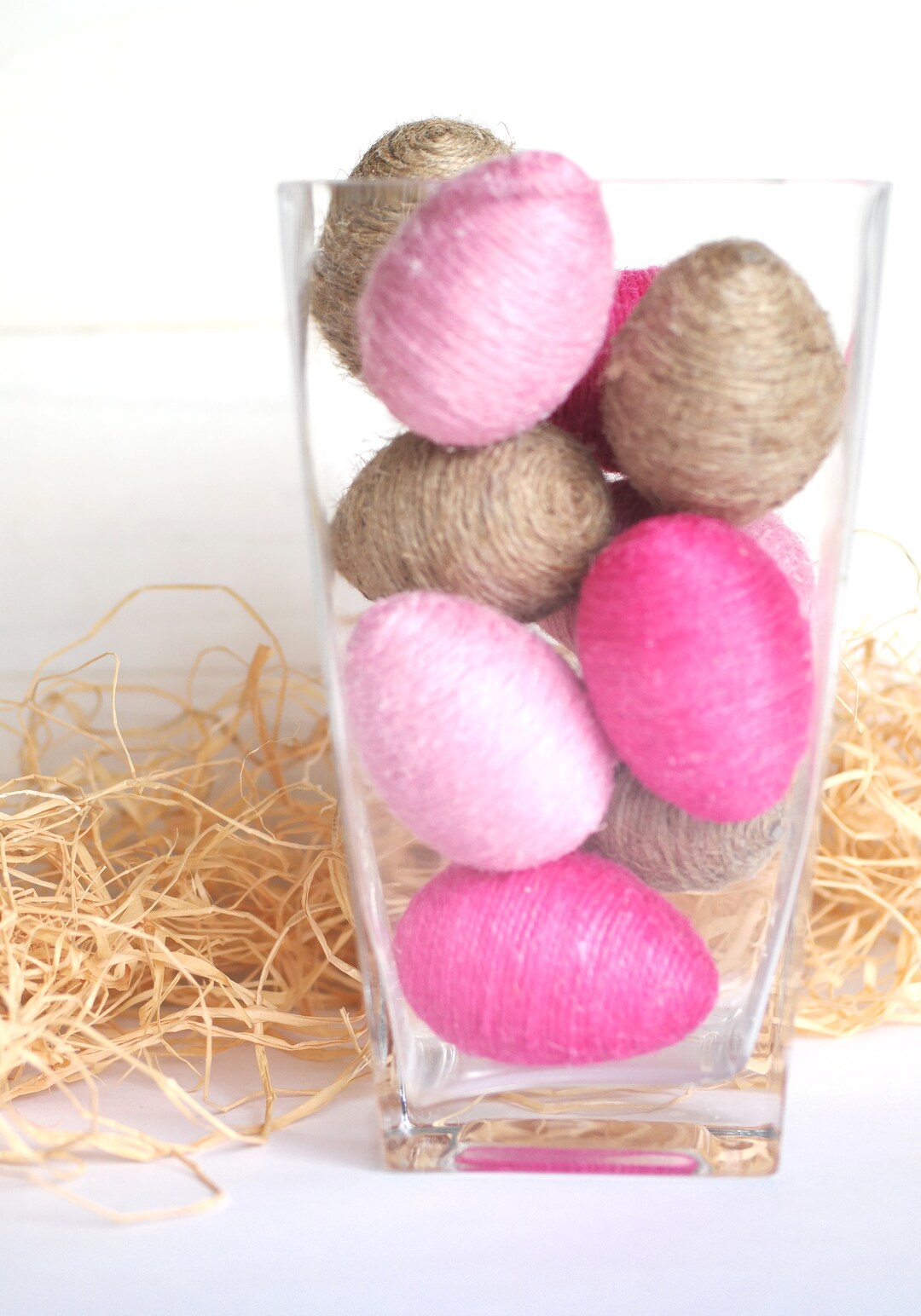 Rustic Decorative Easter Eggs, Primitive Spring Easter Decoration - Etsy