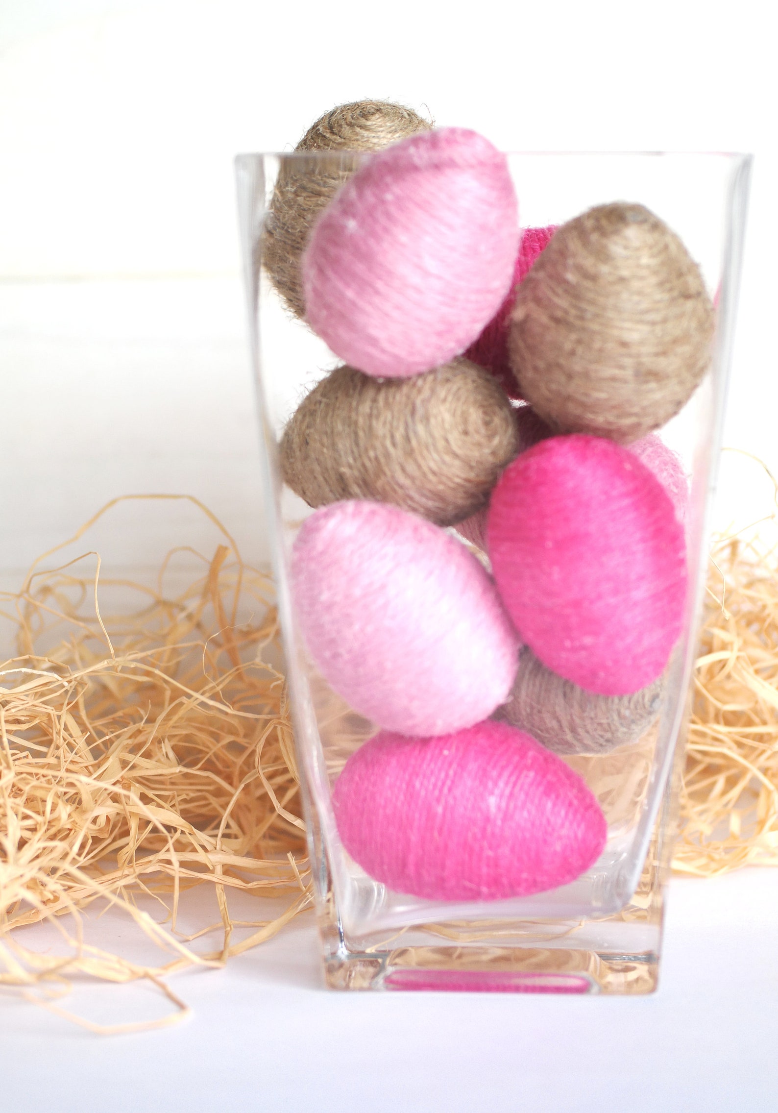 Rustic Decorative Easter Eggs, Primitive Spring Easter Decoration - Etsy