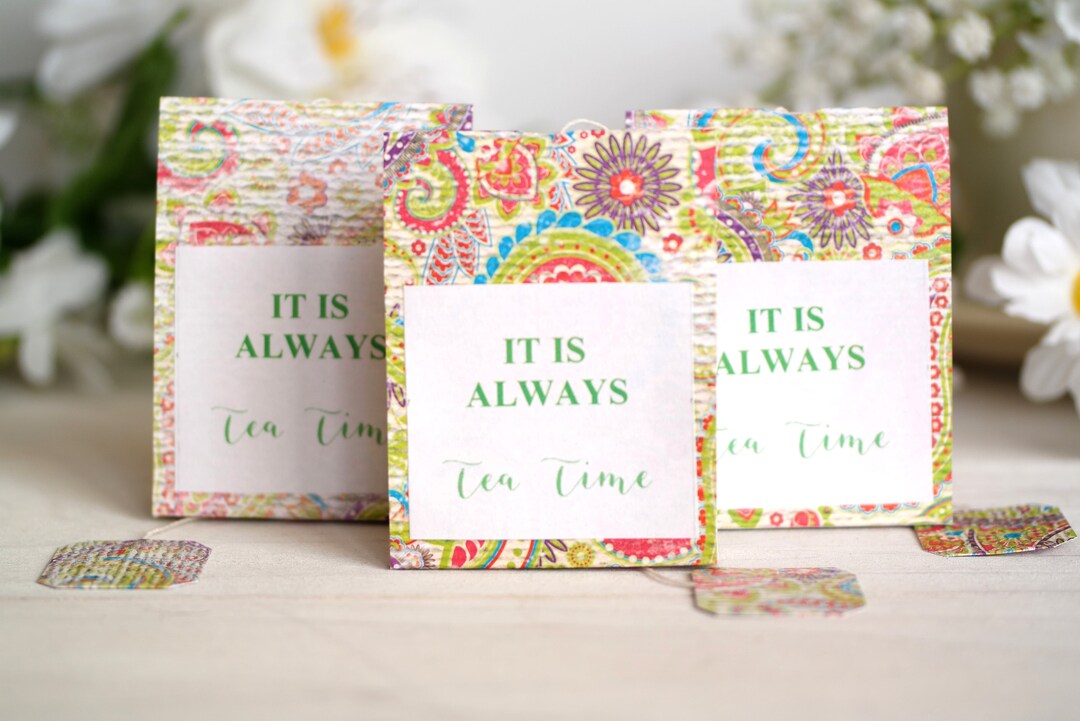 Thank You Tea Bag Party Favors Customer Appreciation Gift - Etsy