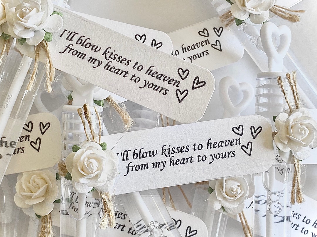 Memorial Service Favors, Celebration of Life, Funeral Favors, in Loving ...