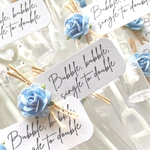 Wedding Send off Bubbles, Wedding Ceremony Bubble Wands, Wedding Favors ...