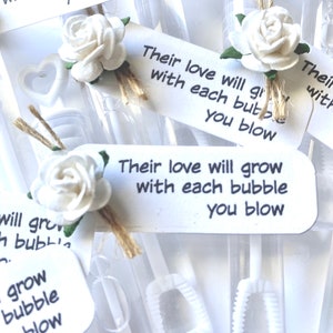 Wedding Send off Bubbles - Wedding Ceremony Bubble Wands for Guests ...