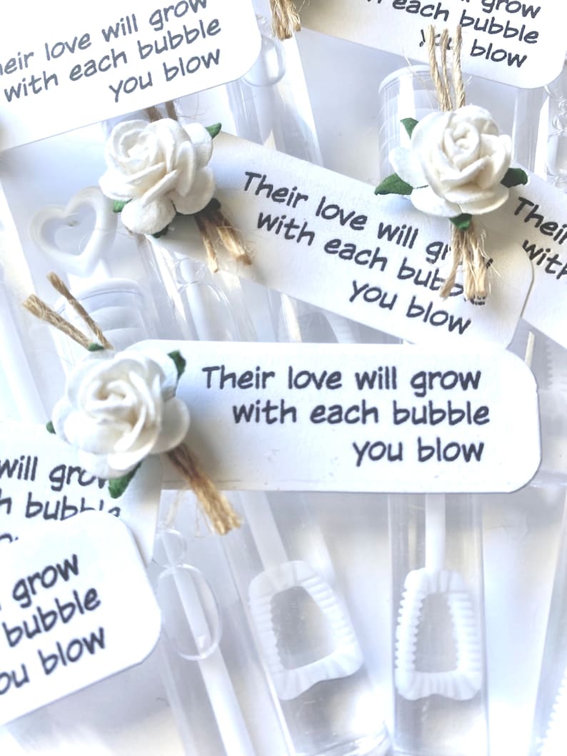 Wedding Send off Bubbles - Wedding Ceremony Bubble Wands for Guests ...