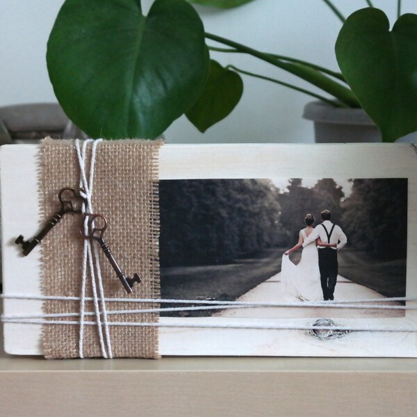 Wood Block Picture Frames - Etsy