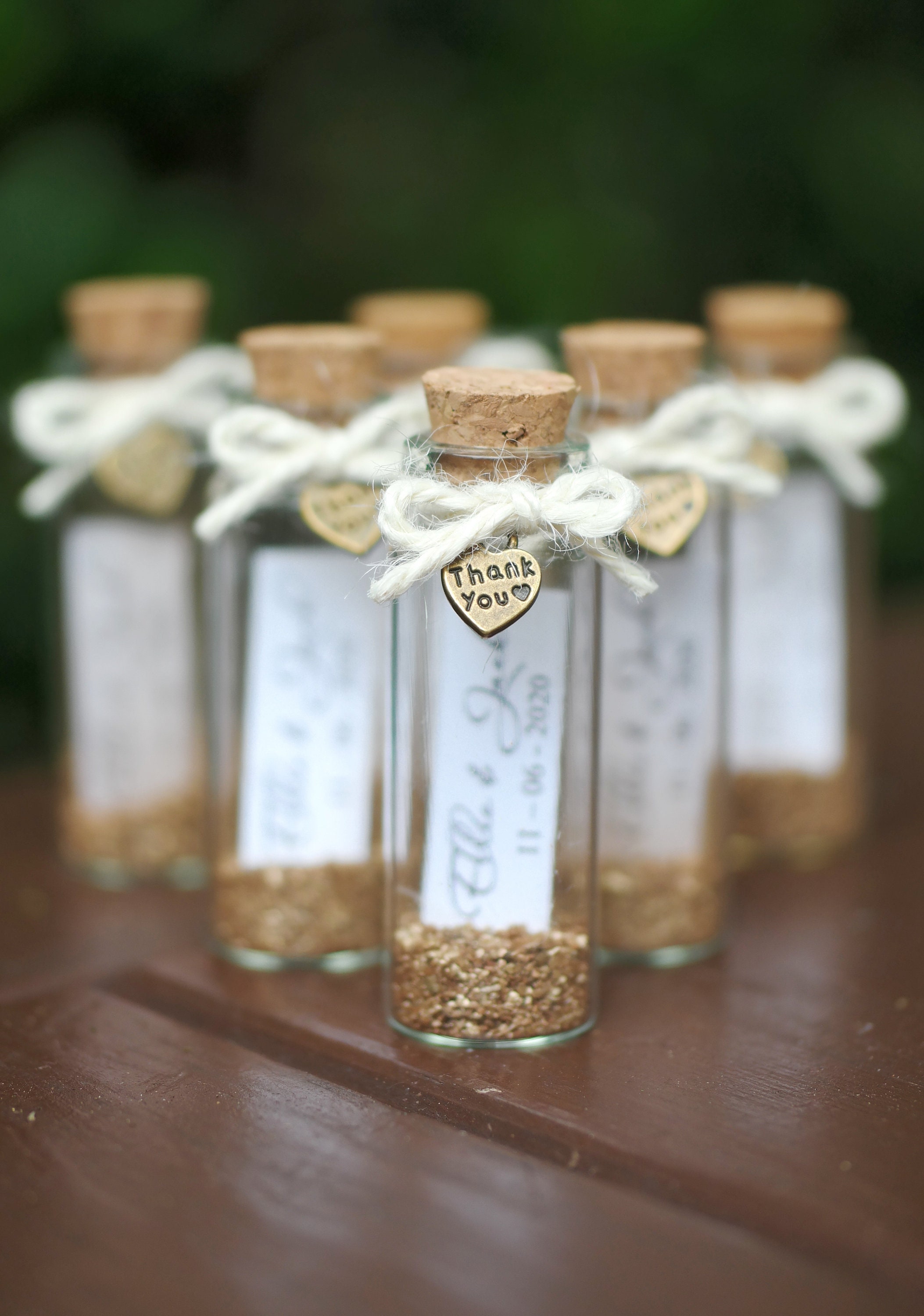 Message in a Bottle Wedding Favors Thank You Party Fragrance | Etsy