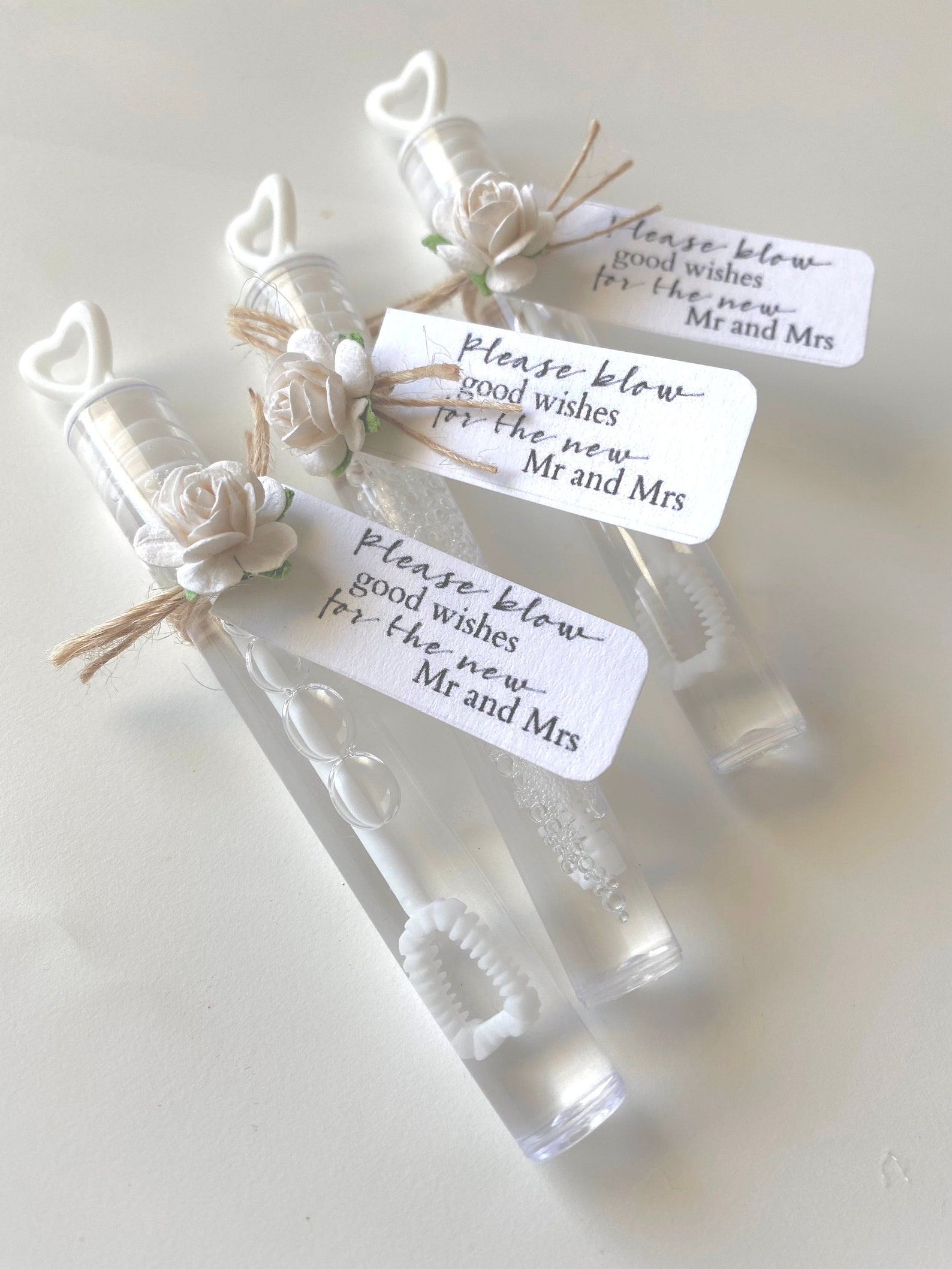 Wedding Send off Bubbles Wedding Ceremony Bubble Wands - Etsy