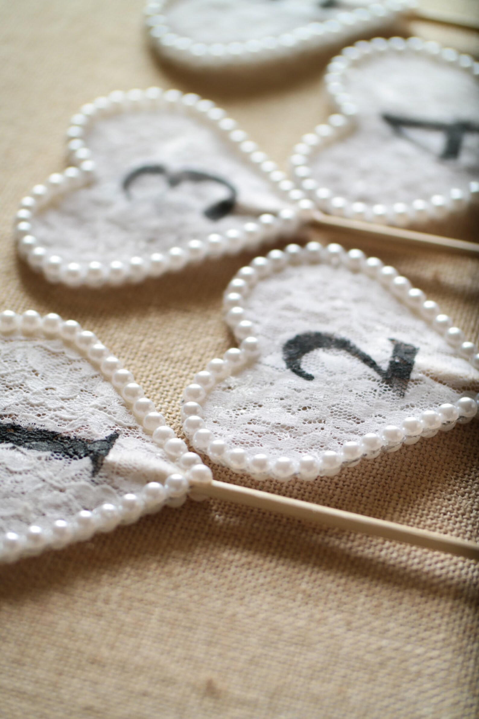 Wedding Seating Plan Heart Table Numbers, Wedding Centerpiece Number ...