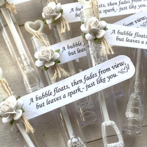 Memorial Service Bubble Wands – Celebration of Life Sympathy Favor ...