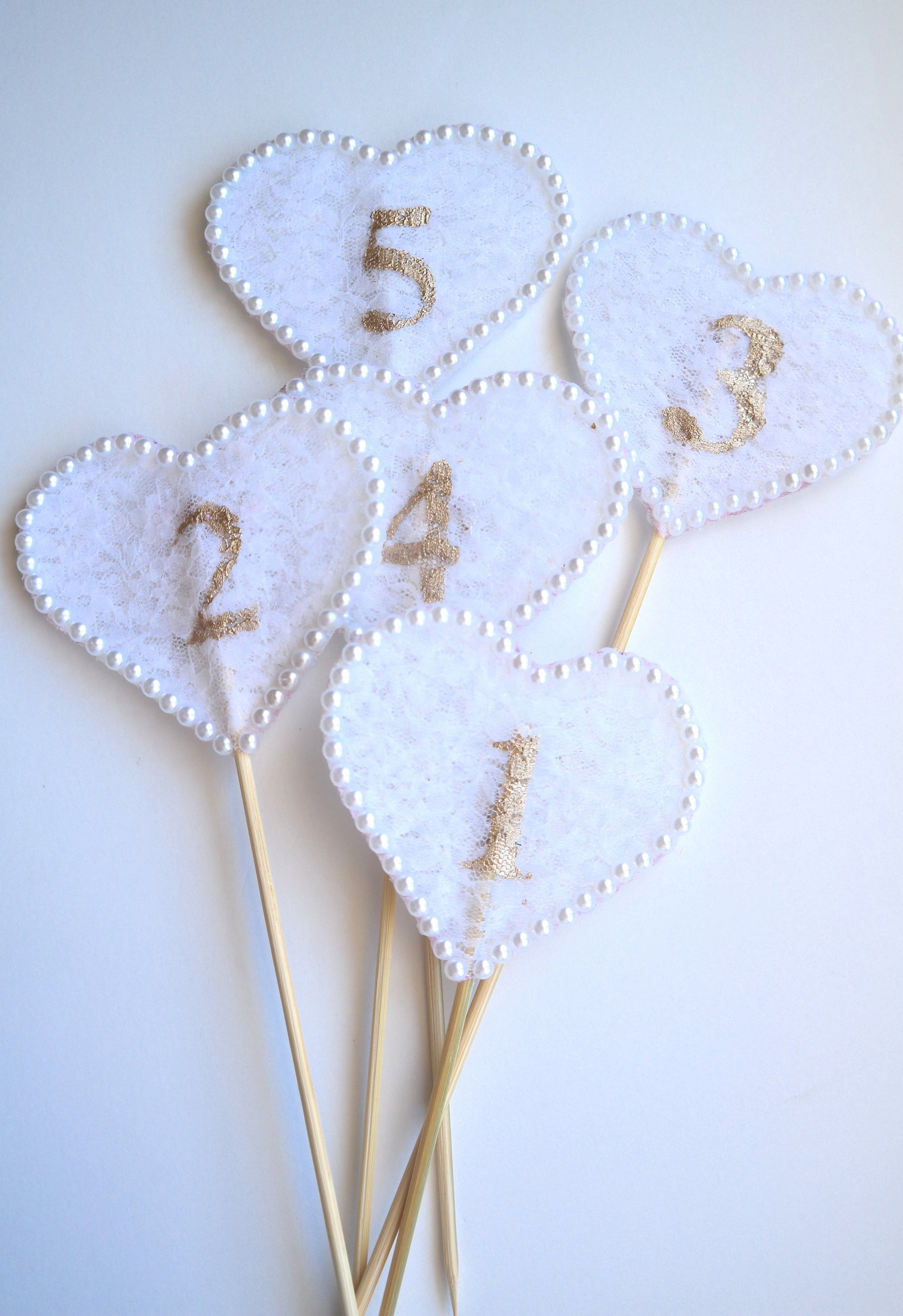 Wedding Seating Plan Heart Table Numbers Wedding Centerpiece - Etsy
