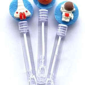 Rocket Ship Bubble Wands – Space Birthday Party Favors – Astronaut ...