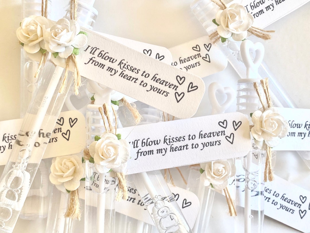 Memorial Service Favors, Celebration of Life, Funeral Favors, in Loving ...