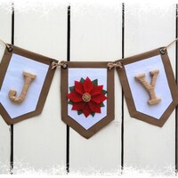 Joy Banner - Etsy