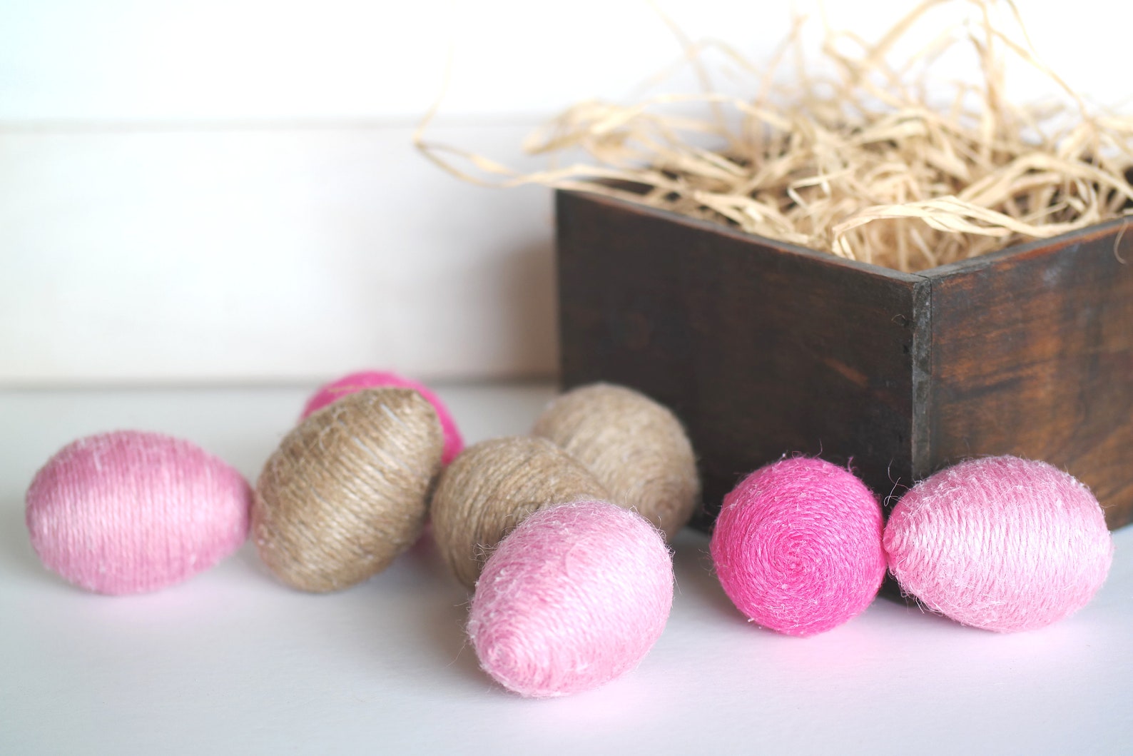 Rustic Decorative Easter Eggs, Primitive Spring Easter Decoration - Etsy