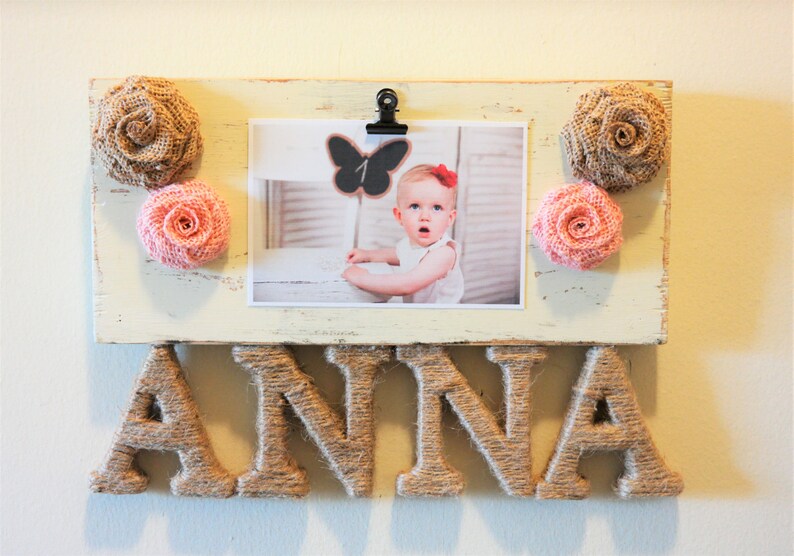 Picture Frame Photo Holder Woodland Nursery Rustic Picture - Etsy