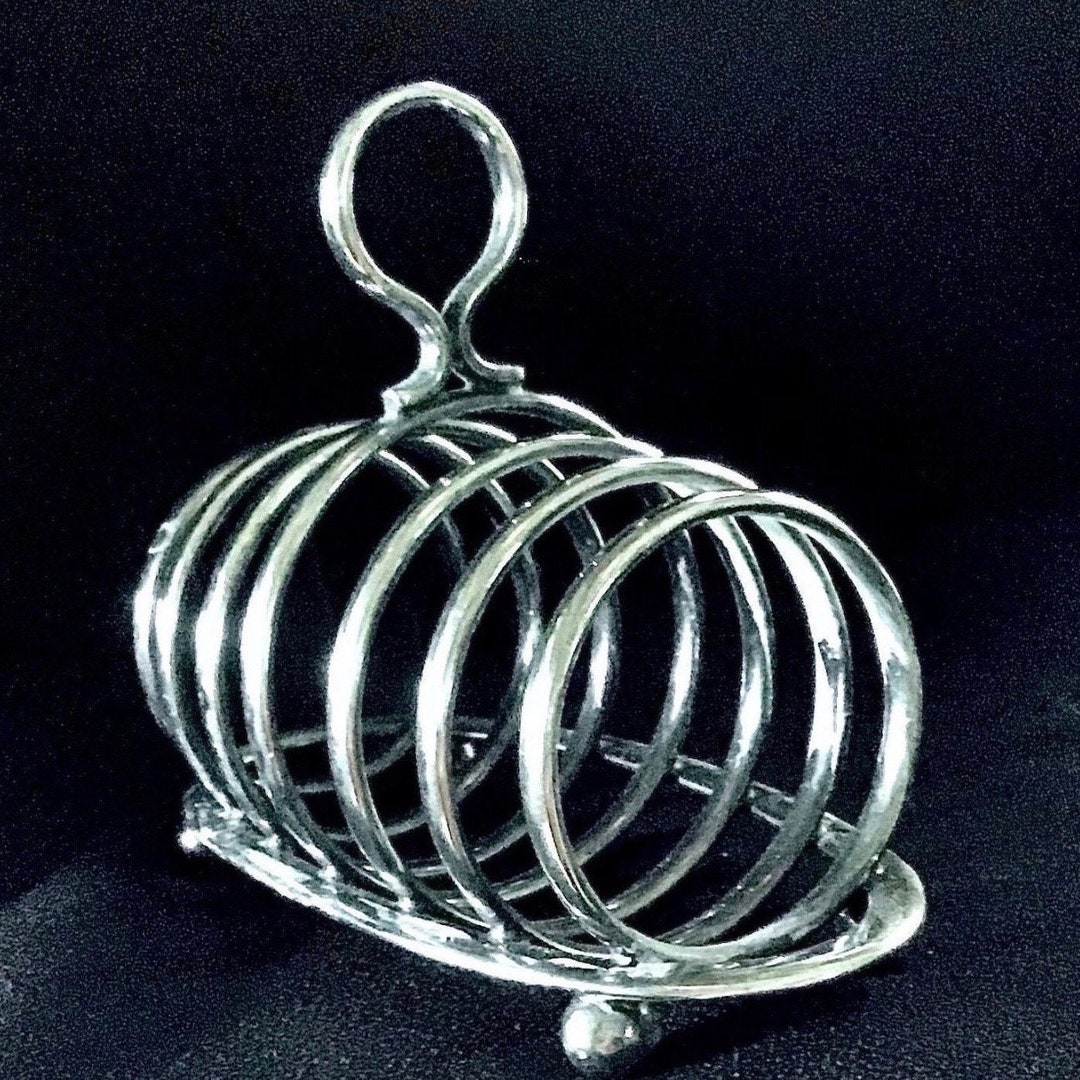 Antique Silverplate Toast Rack by Mappin and Webb Letter Holder Old ...