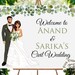 Civil Wedding Sign as Indian Civil Wedding Welcome Signages, Wedding ...