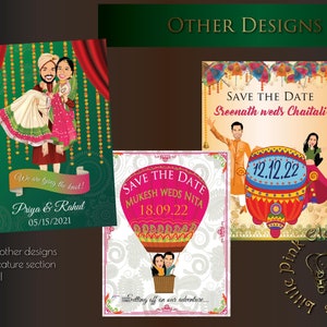 Caricature Portrait Wedding Sign as Wedding Portrait Illustrations ...