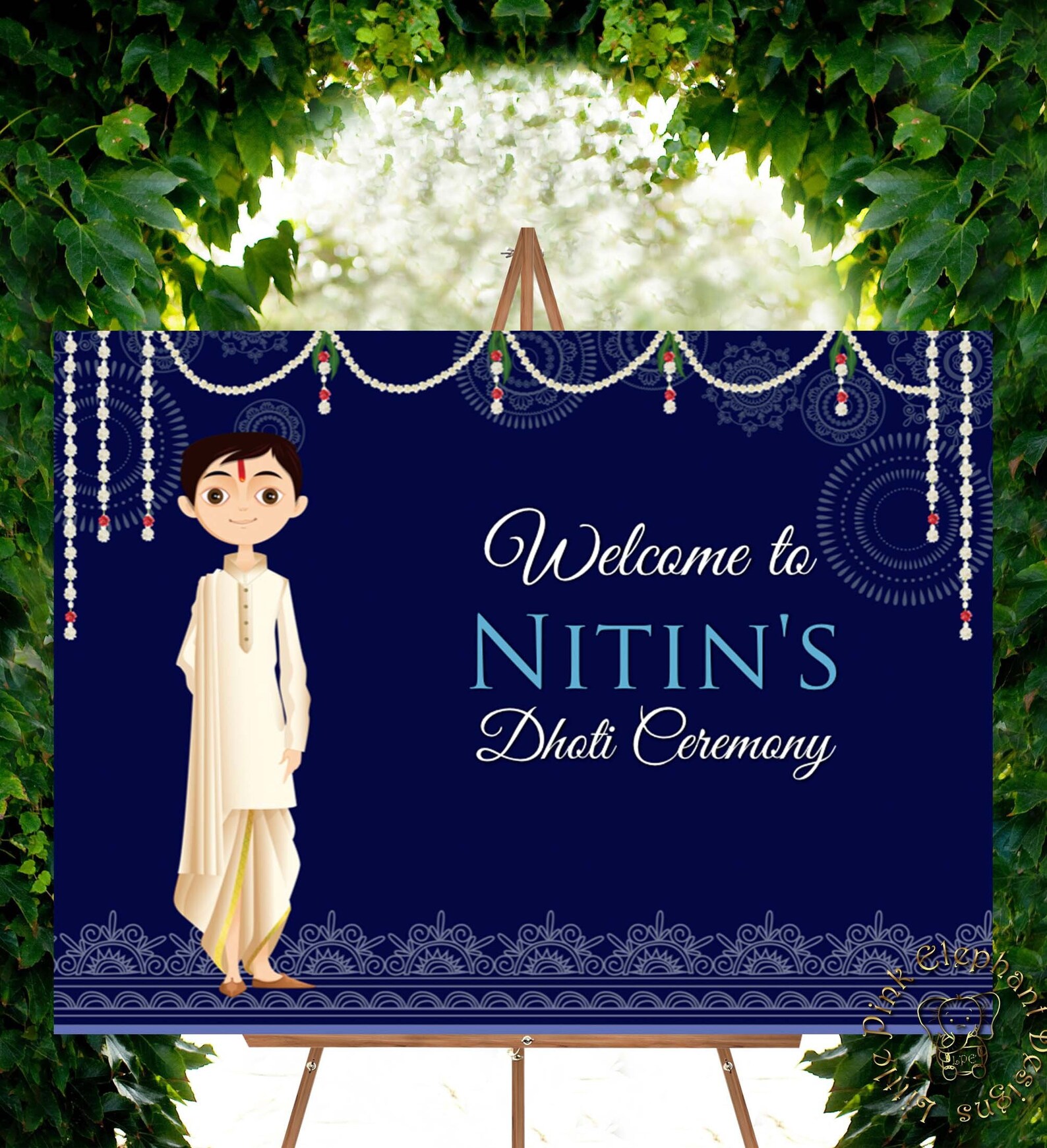 Buy Dhoti Ceremony Welcome Signs as Dothi Ceremony Welcome Boards Online in India - Etsy