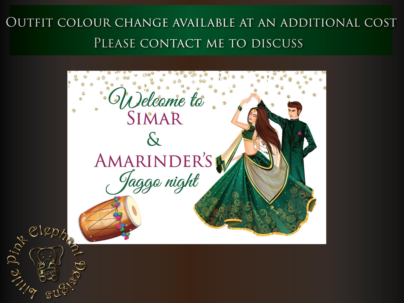 Garba Welcome Poster as Garba Welcome Signs Garba - Etsy