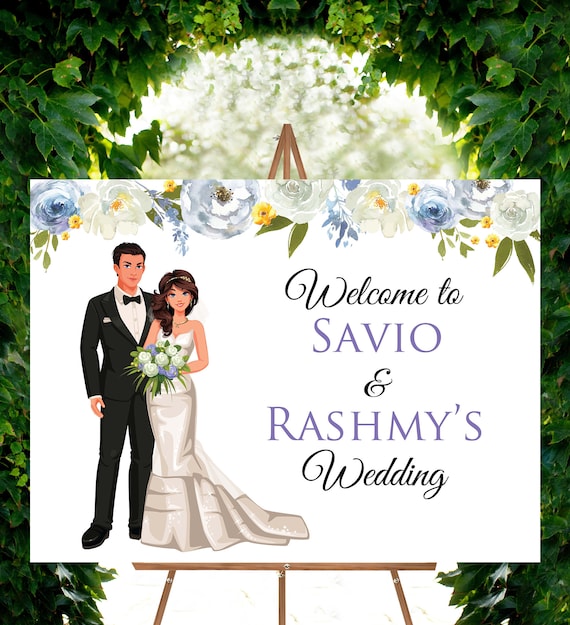 Civil Wedding Sign as Indian Civil Wedding Welcome Signages - Etsy