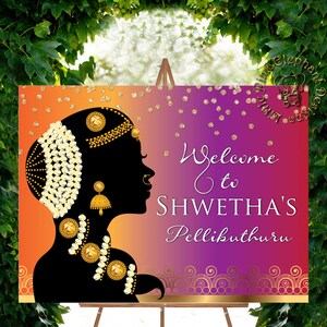 Pellikuthuru Welcome Signs as Telugu Wedding Signs, Telugu Wedding ...