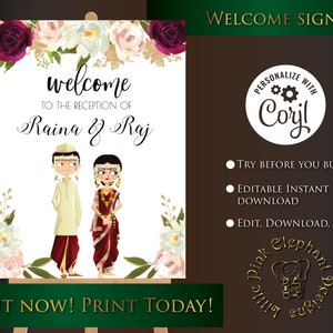 Buy Marathi Welcome Sign as Marathi Wedding Welcome Sign, Hindu Wedding ...