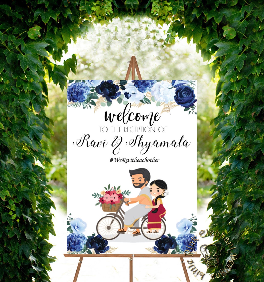 Welcome Tamil Wedding Signs as South Indian Wedding Signs, South Indian ...