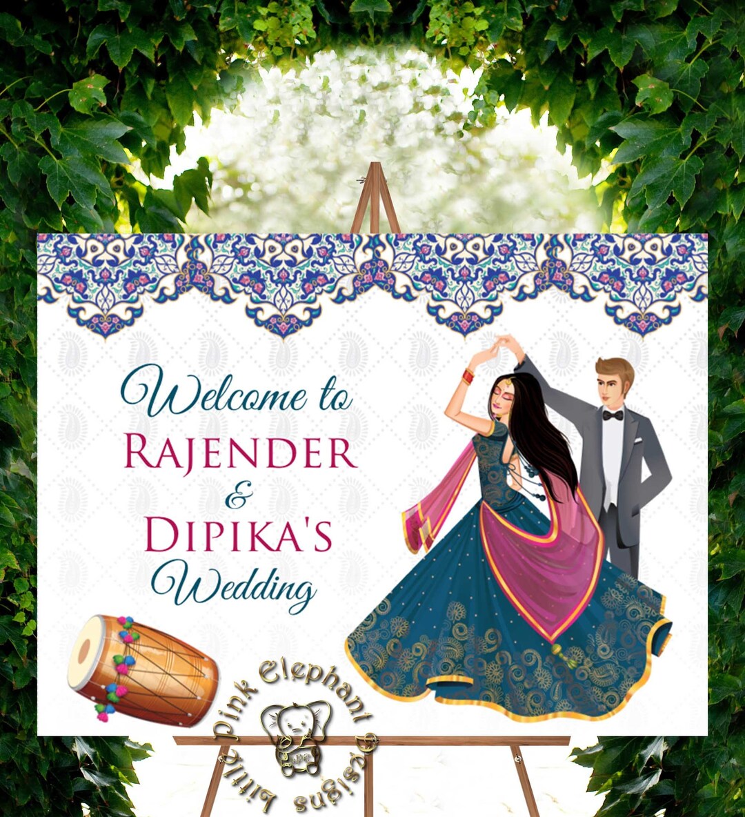 Sangeet Signs in Welcome to Sangeet Signs, Indian Wedding Reception ...