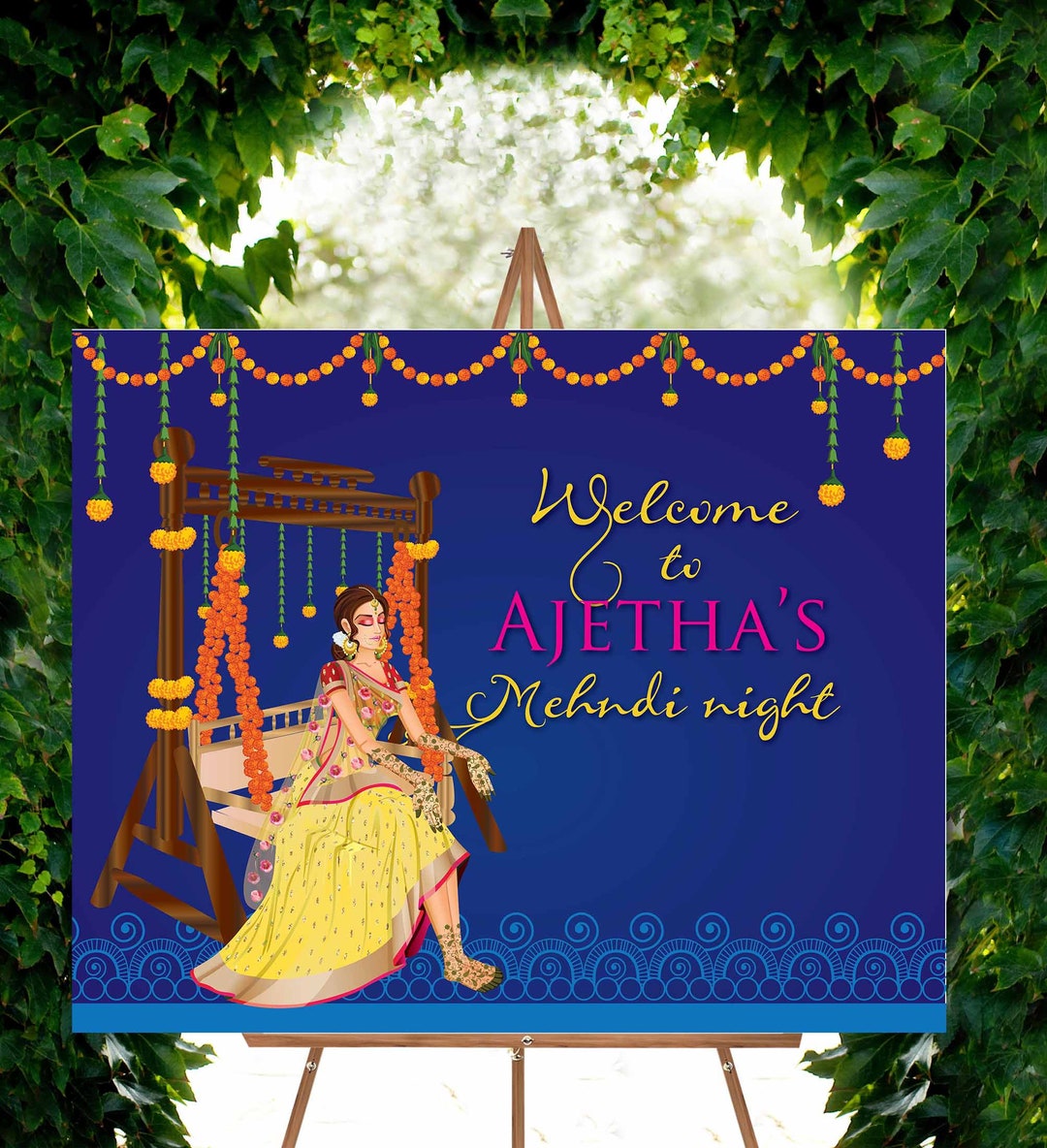 Mehndi Welcome Signs in Mehndi Signs, Mehendi Welcome Sign & Mehendi ...