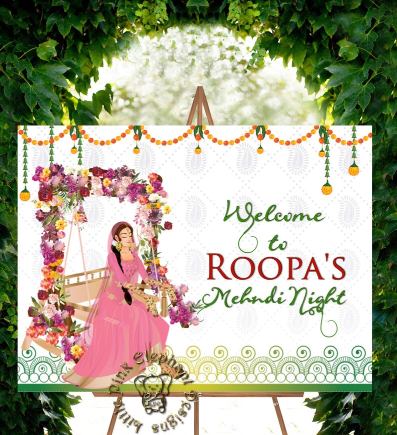 Mehndi Poster Mehndi Signs as Mendhi Desi Decor as Mehendi - Etsy India