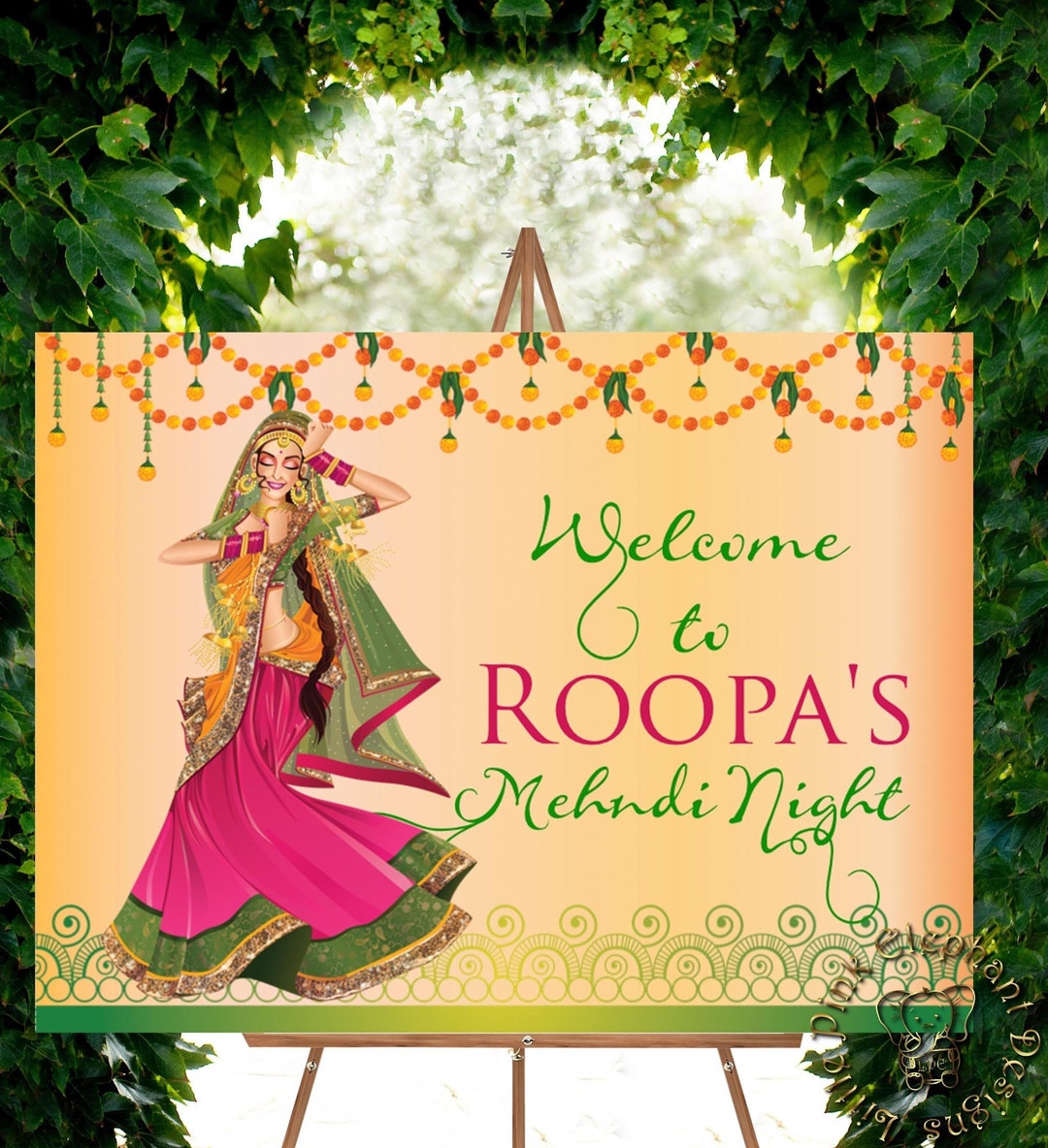Choora Sign Welcome Kaleere Sign Jago Party Printable Welcome Sign ...