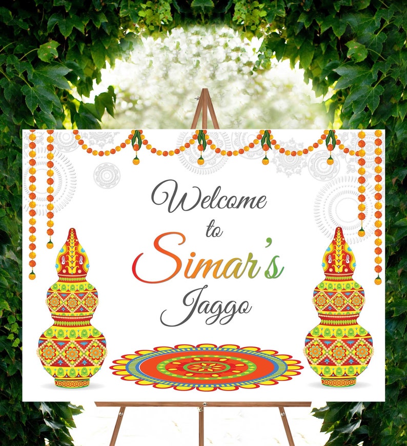 Jaggo Sign as Jago Decor Jaggo Welcome Signs & Jaggo Wedding - Etsy