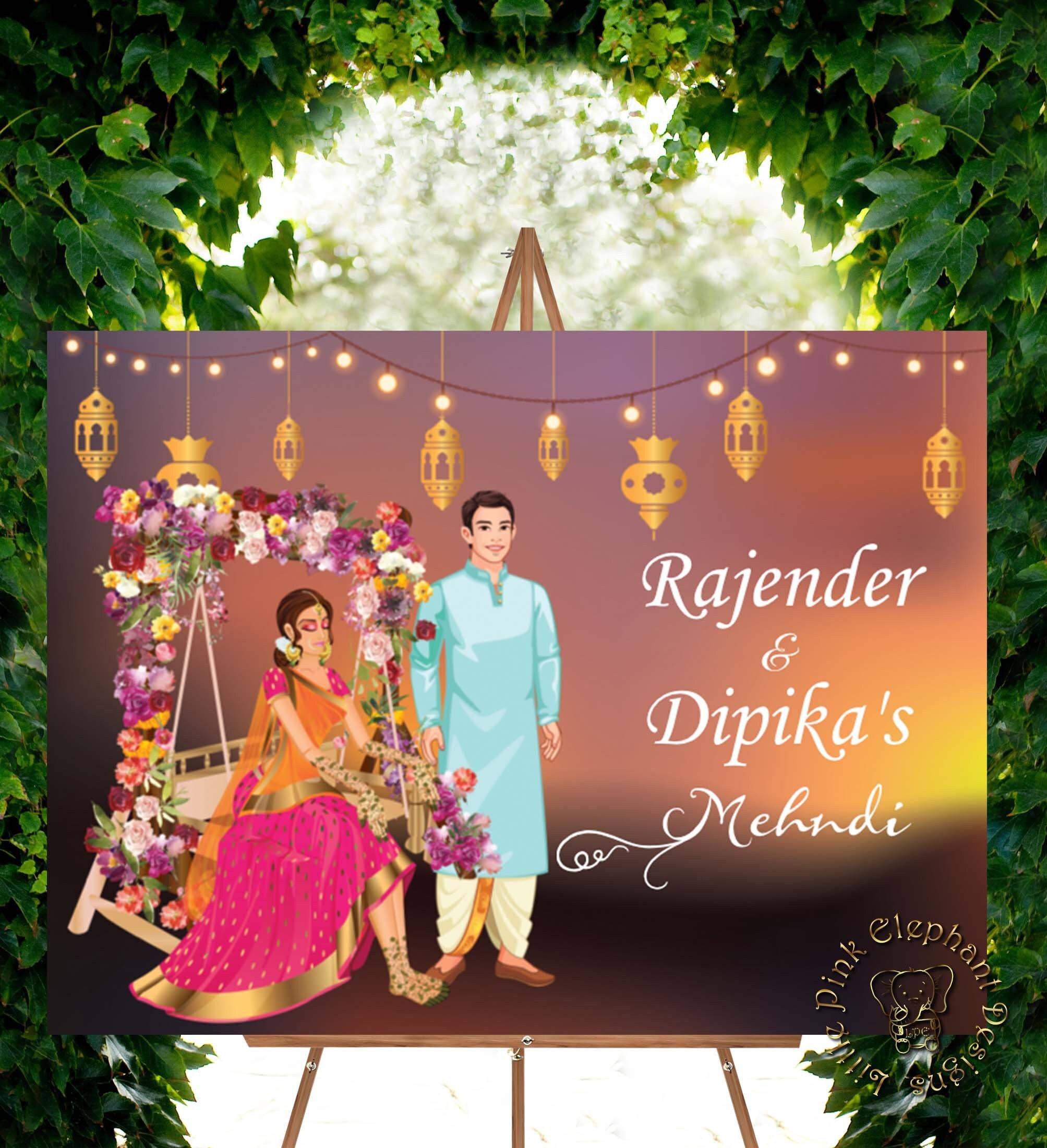 Mehndi Signs in Mehndi Posters Mehndi Decor Sign as Mehendi - Etsy Canada