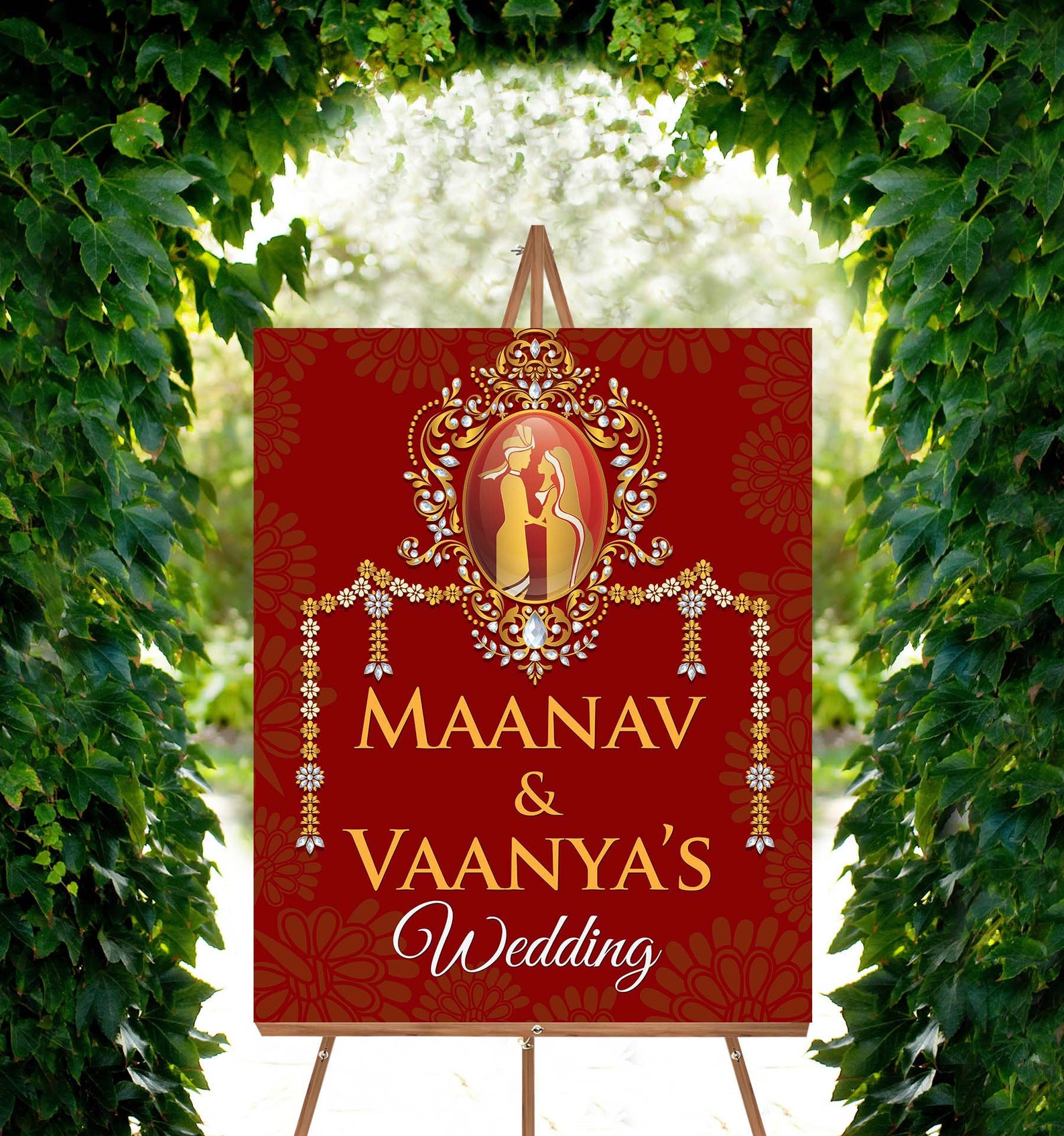 Indian Wedding Welcome Signages as Hindu Wedding Posters Desi - Etsy