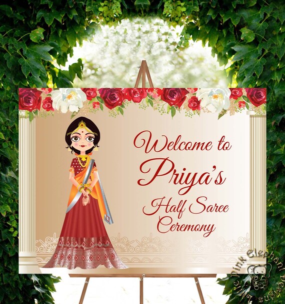 Cute Half Saree Ceremony Coming Of Age Ceremony 58 OFF